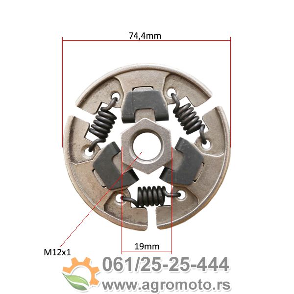 Kvačilo testere za Stihl MS 029 039 290 310 390 Craftop