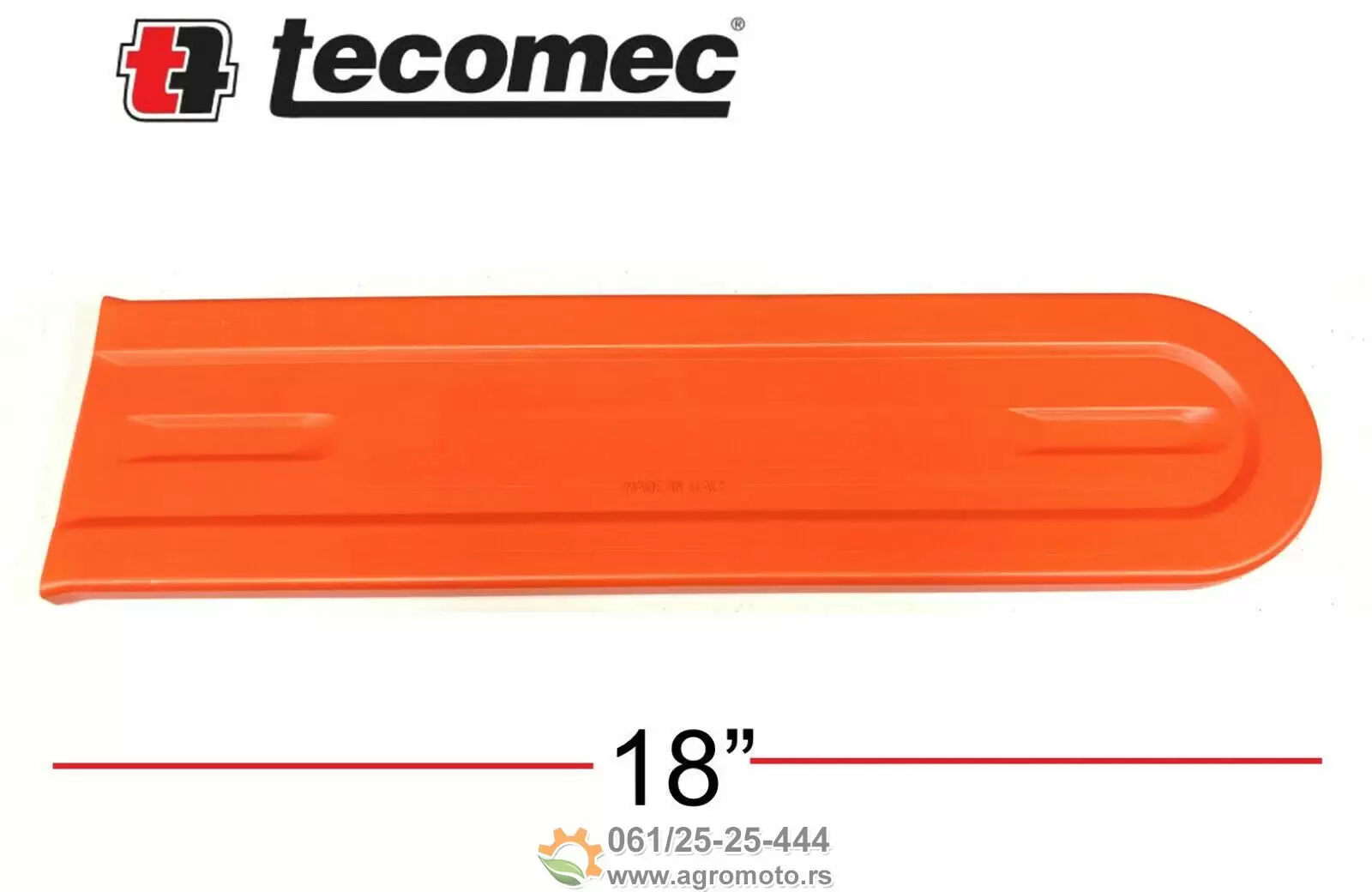 Navlaka mača 18" - 45cm narandžasta Tecomec