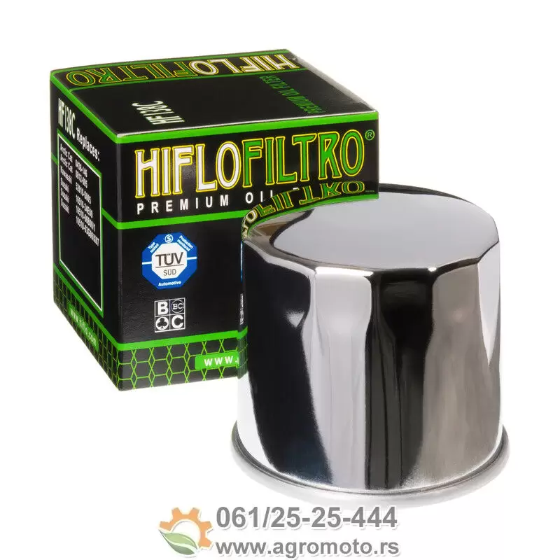Filter ulja HF138C hrom HifloFiltro