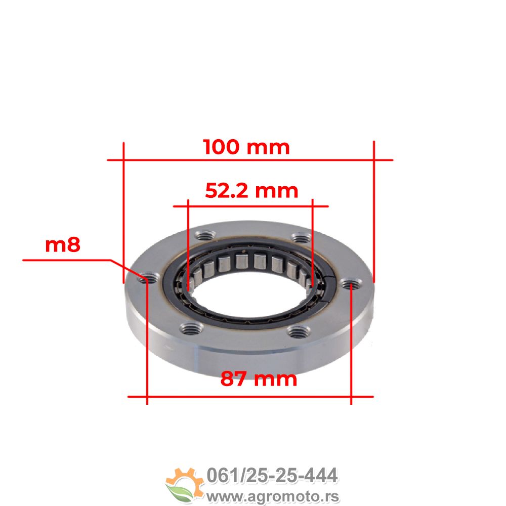 Prenosni mehanizam anlasera skuter Suzuki Burgman 400cc (99-06) RMS