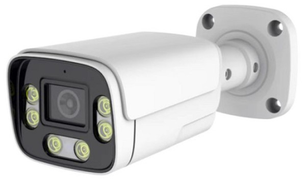 CAM-IP5MP-HAQ60D ***Gkamera 5Mpix APP P6SLite 2.8mm POE Human Detection IP66 6xIR+6xWarm Light Color