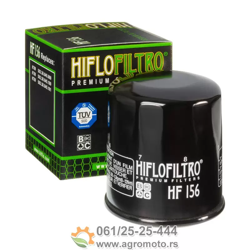 Filter ulja HF156 HifloFiltro
