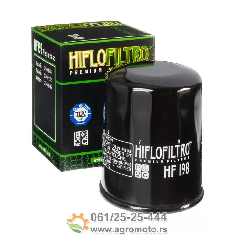 Filter ulja HF198 HifloFiltro