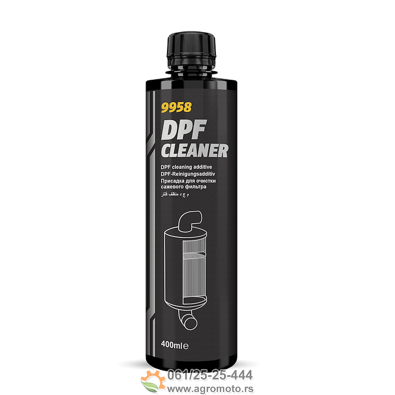 Aditiv za dizel gorivo MANNOL DPF Cleaner 9958 400 ml