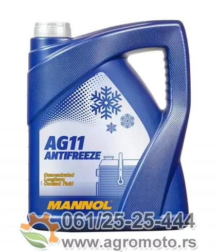 Antifriz MANNOL AG11 100% 4111 5L