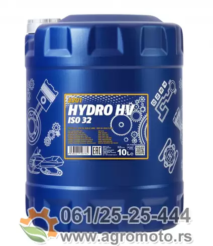 Hidraulično ulje MANNOL Hydro HV ISO 32 2201 10L