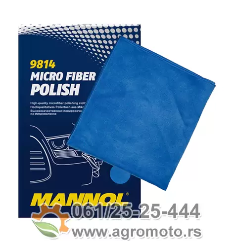 Krpa mikrofiber za poliranje MANNOL 9814