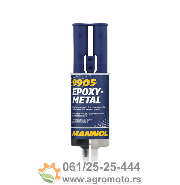 Lepak za metal dvokomponentni MANNOL Epoxy-Metal 9905 30 gr