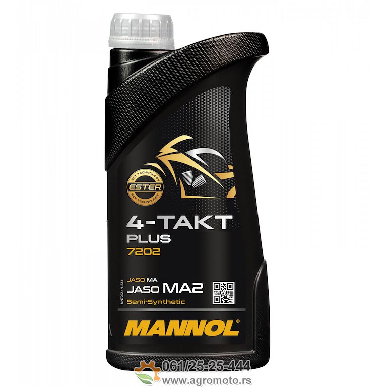 Motorno ulje 4-TAKT PLUS MANNOL 10W-40 7202 1L