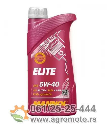 Motorno ulje Elite MANNOL 5W-40 7903 1L