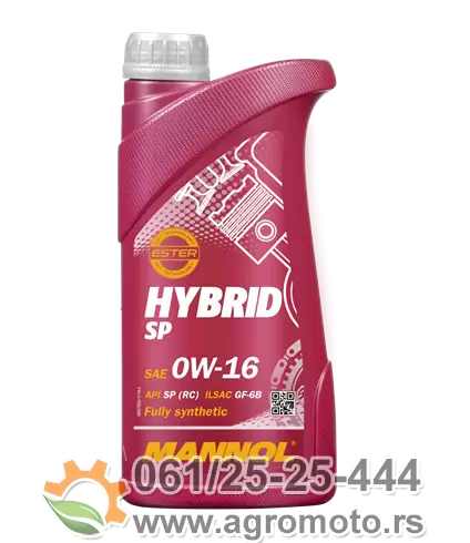 Motorno ulje HYBRID SP MANNOL 0W-16 7920 1L