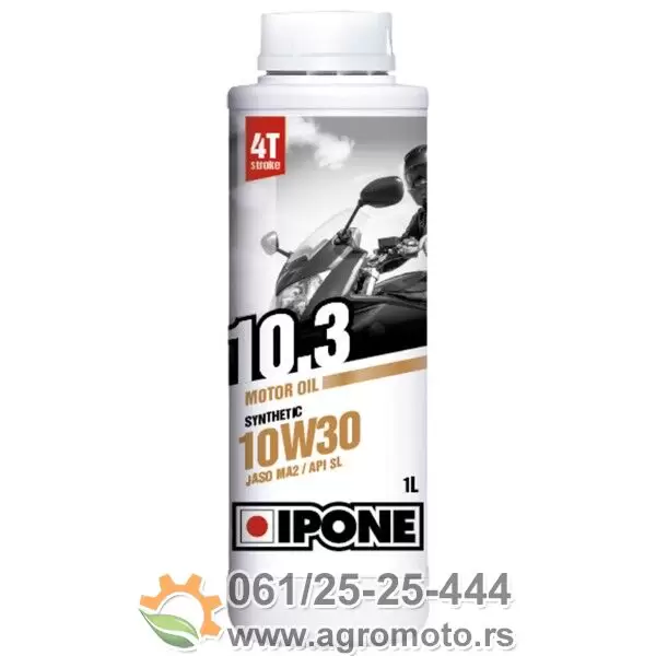 Motorno ulje IPONE 10.3 10W-30 4T 1L