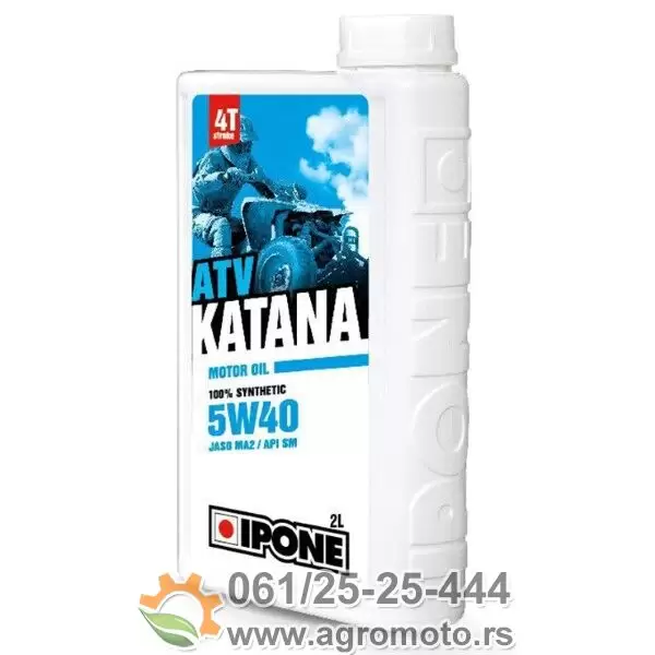 Motorno ulje IPONE ATV Katana 4T 5W-40 2L