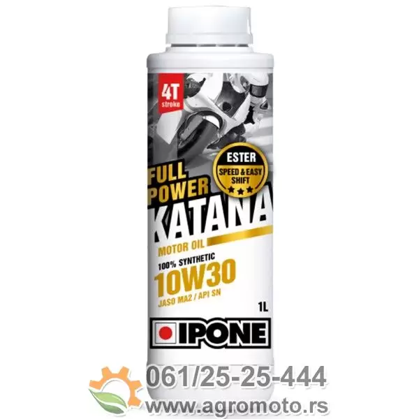 Motorno ulje IPONE Full Power Katana 10W-30 4T 1L