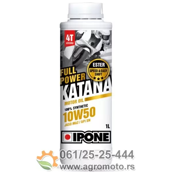 Motorno ulje IPONE Full Power Katana 10W-50 4T 1L