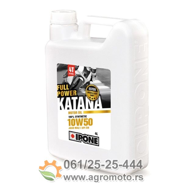 Motorno ulje IPONE Full Power Katana 10W-50 4T 4L