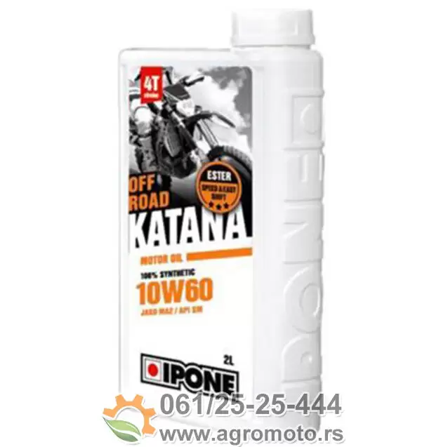 Motorno ulje IPONE Off Road Katana 10W-60 4T 2L