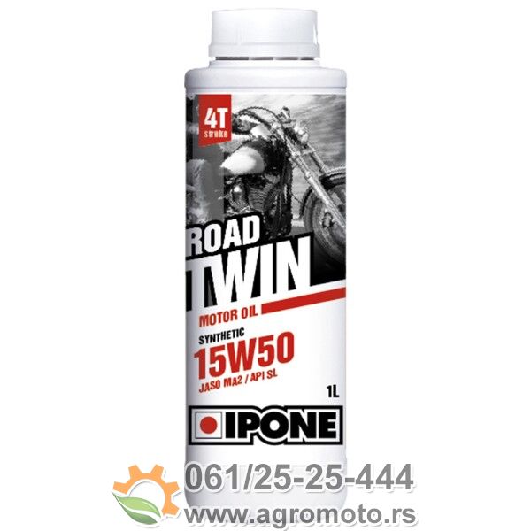 Motorno ulje IPONE Road Twin 15W-50 1L