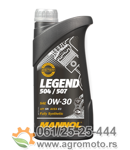 Motorno ulje LEGEND 504/507 MANNOL 0W-30 7730 1L