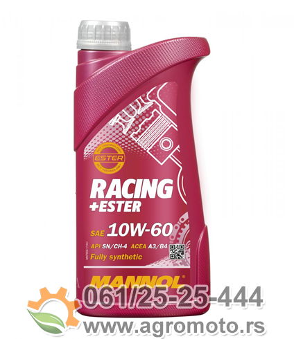 Motorno ulje RACING+ESTER MANNOL 7902 10W-60 1L