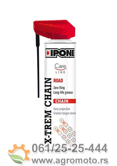 Sprej za podmazivanje lanca IPONE X-Trem Chain Road 250 ml