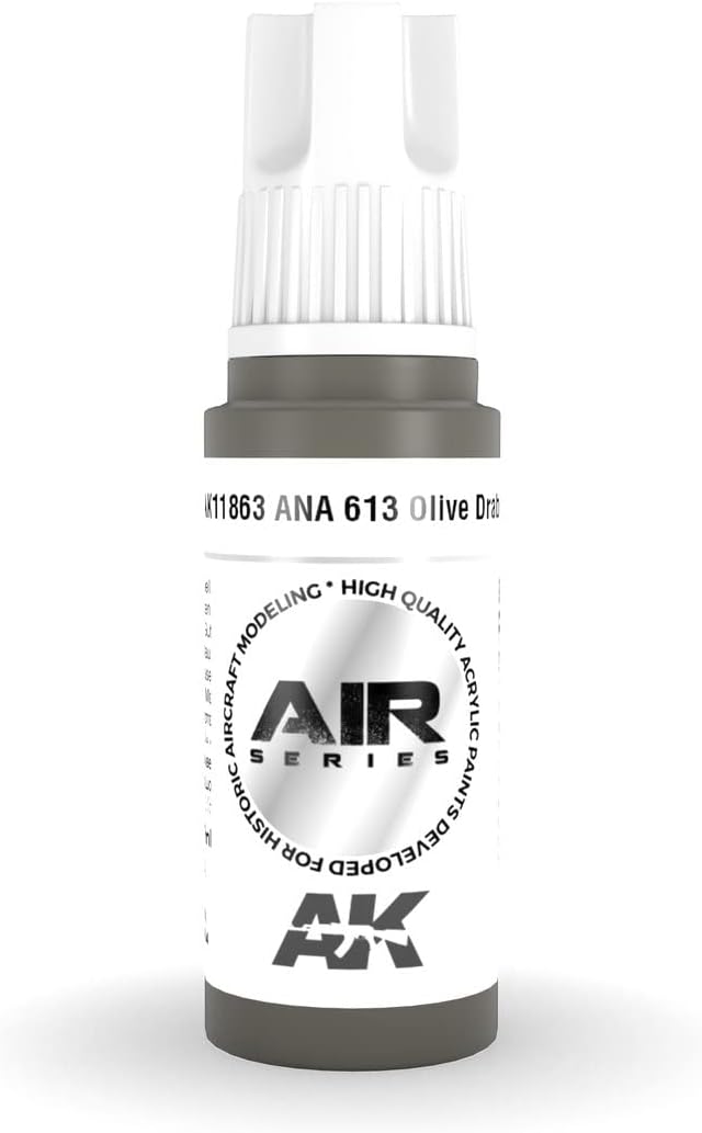 AK 3rd Gen Acrylics – ANA 613 Olive Drab – AIR