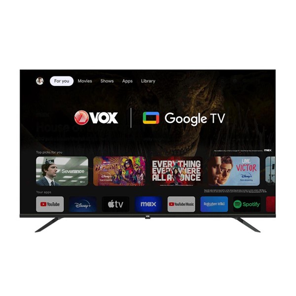 VOX Televizor 65GOU205B 65" (165.1 cm) 4K Ultra HD 3840 x 2160