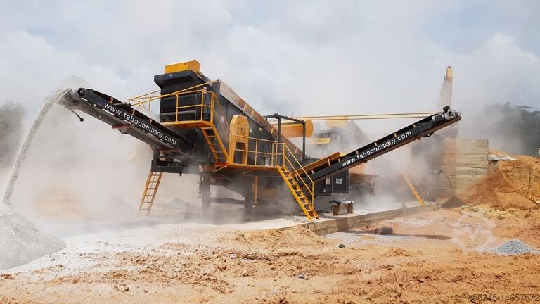 MOBILE CRUSHING & SCREENING PLANT| AKCIJE
FABO JAW CRUSHER MCK-90