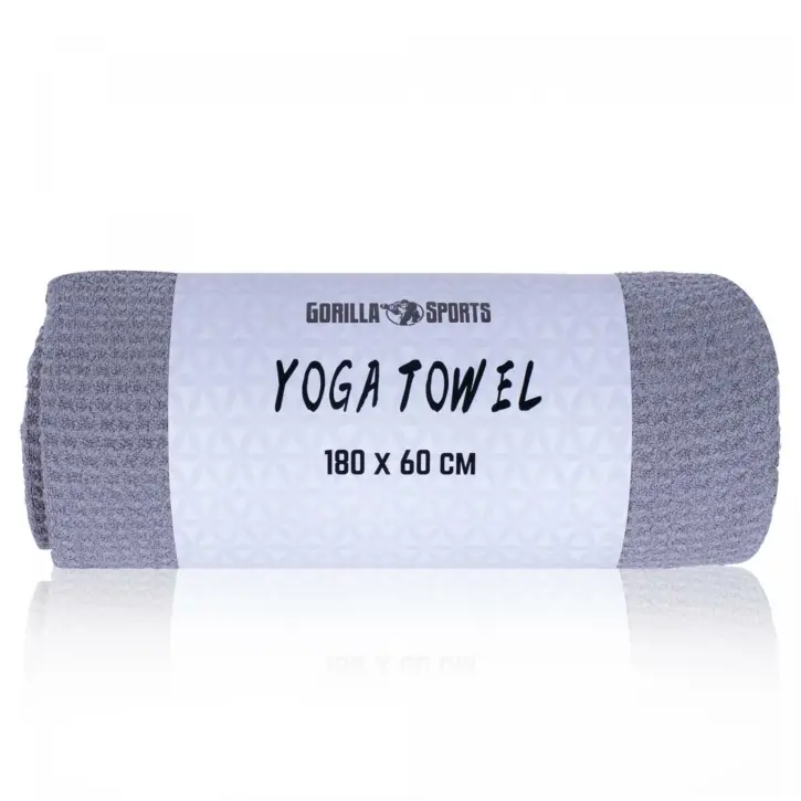 GORILLA SPORTS Peškir za jogu sivi
Uz ovaj peškir za jogu marke Gorilla Sports moći ćete potpuno da se opustite tokom treninga