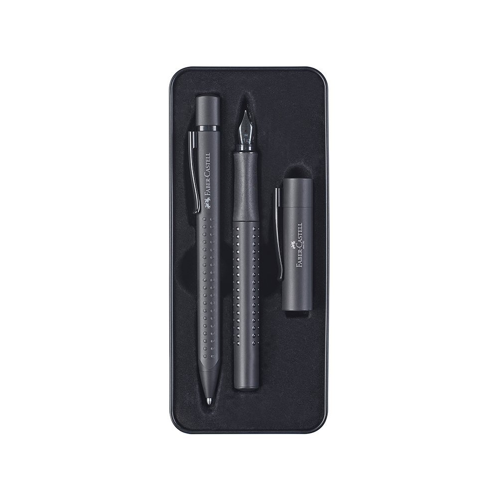 Set Faber Castell Grip edition hemijska olovka + naliv pero gift set
