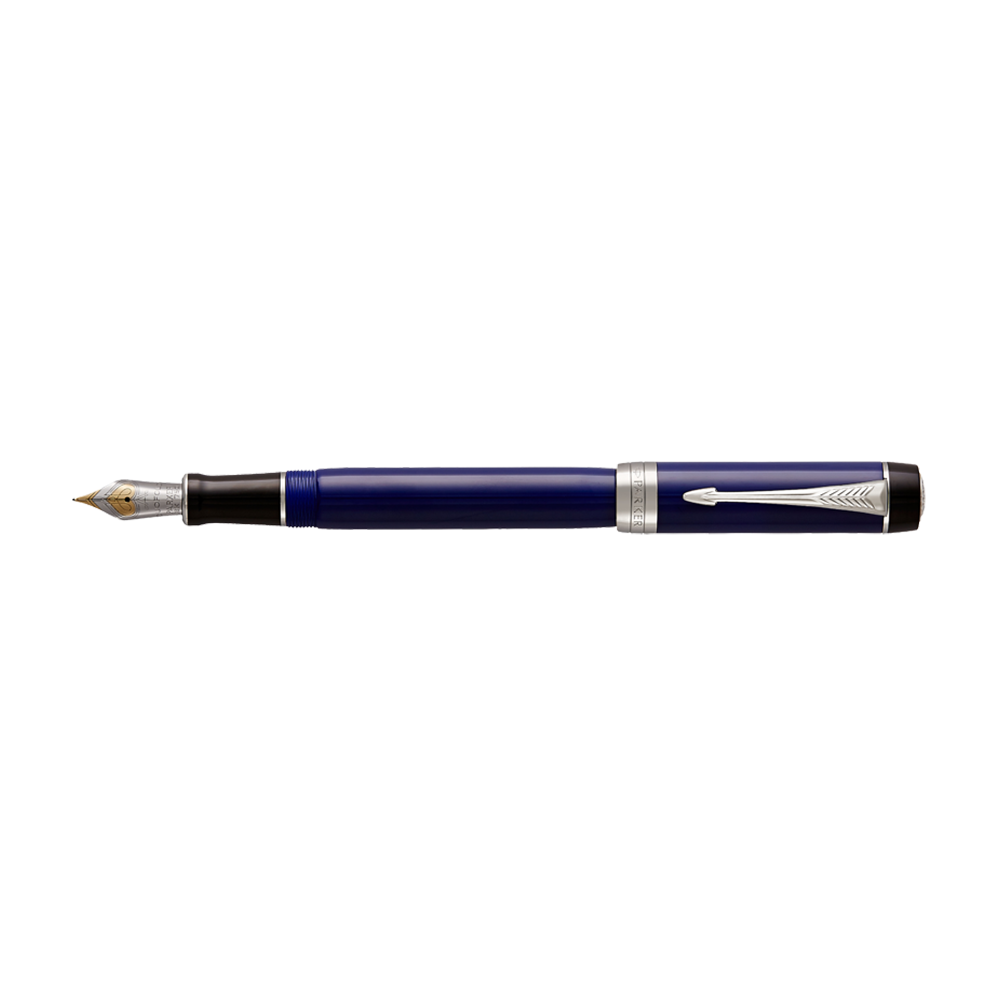 Naliv pero Parker Royal Duofold Blue and Black CT M