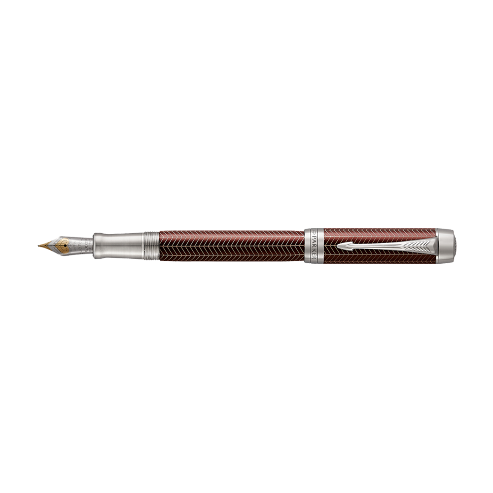 Naliv pero Parker Royal Duofold PSG Burgund CT M