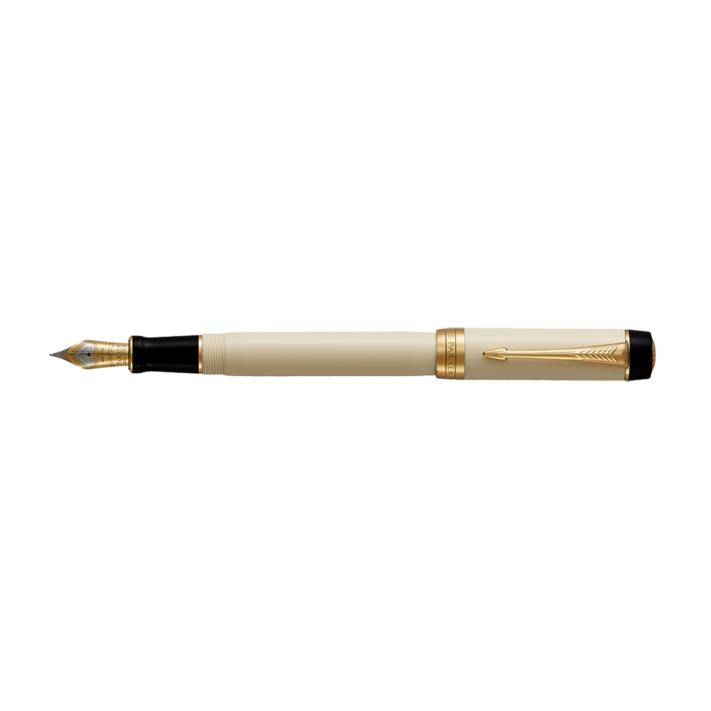 Naliv pero Parker Royal Duofold Ivory GT F