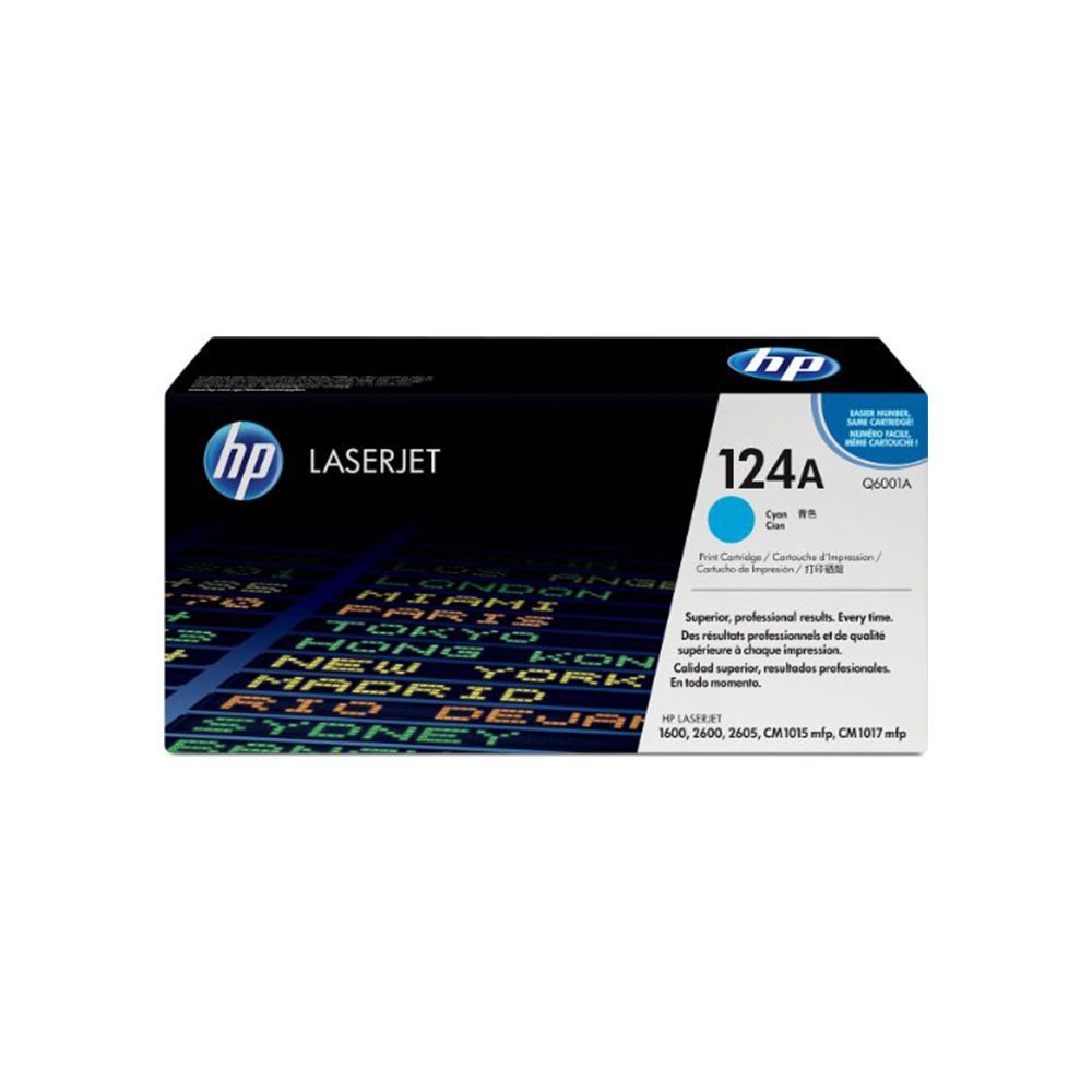 Toner HP Color Laser Jet 124A, Q6001A CY - cyan