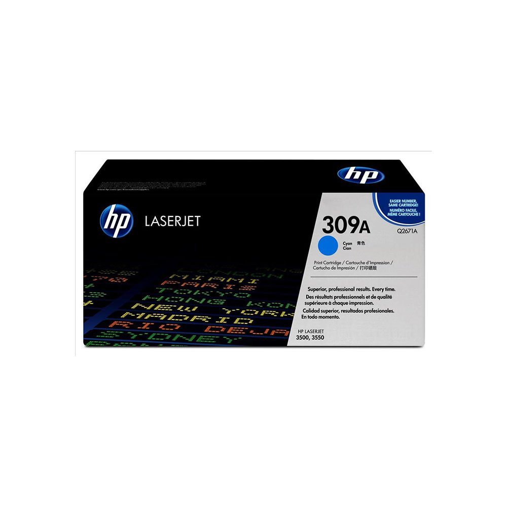 Toner HP Color Laser Jet 309A, Q2671A CY - cyan