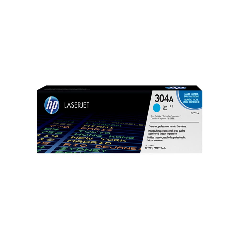 Toner HP Laser Jet 304A, CC531A CY - cyan