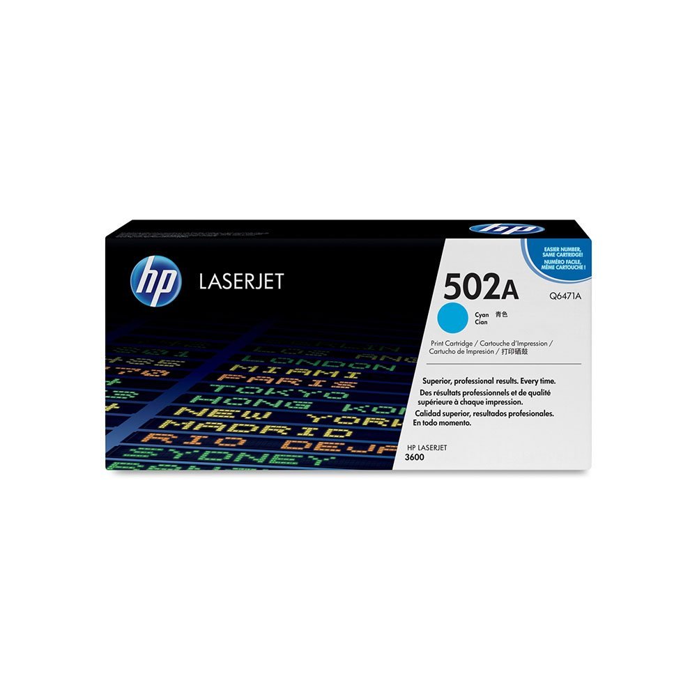 Toner HP Color Laser Jet 502A, Q6471A CY - cyan