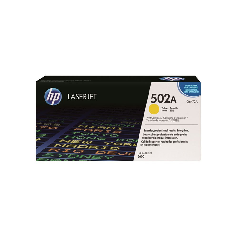 Toner HP Color Laser Jet 502A, Q6472A YL - žuti