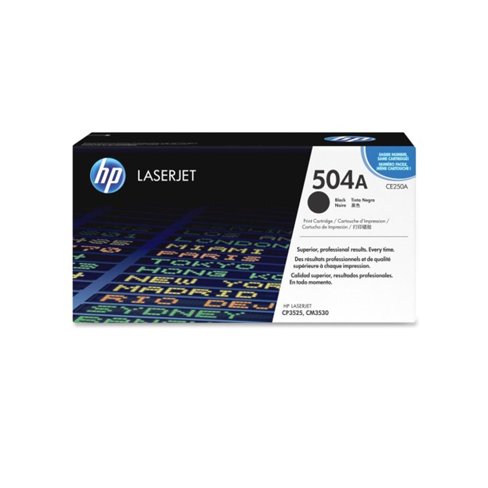 Toner HP Laser Jet 504A, CE250A