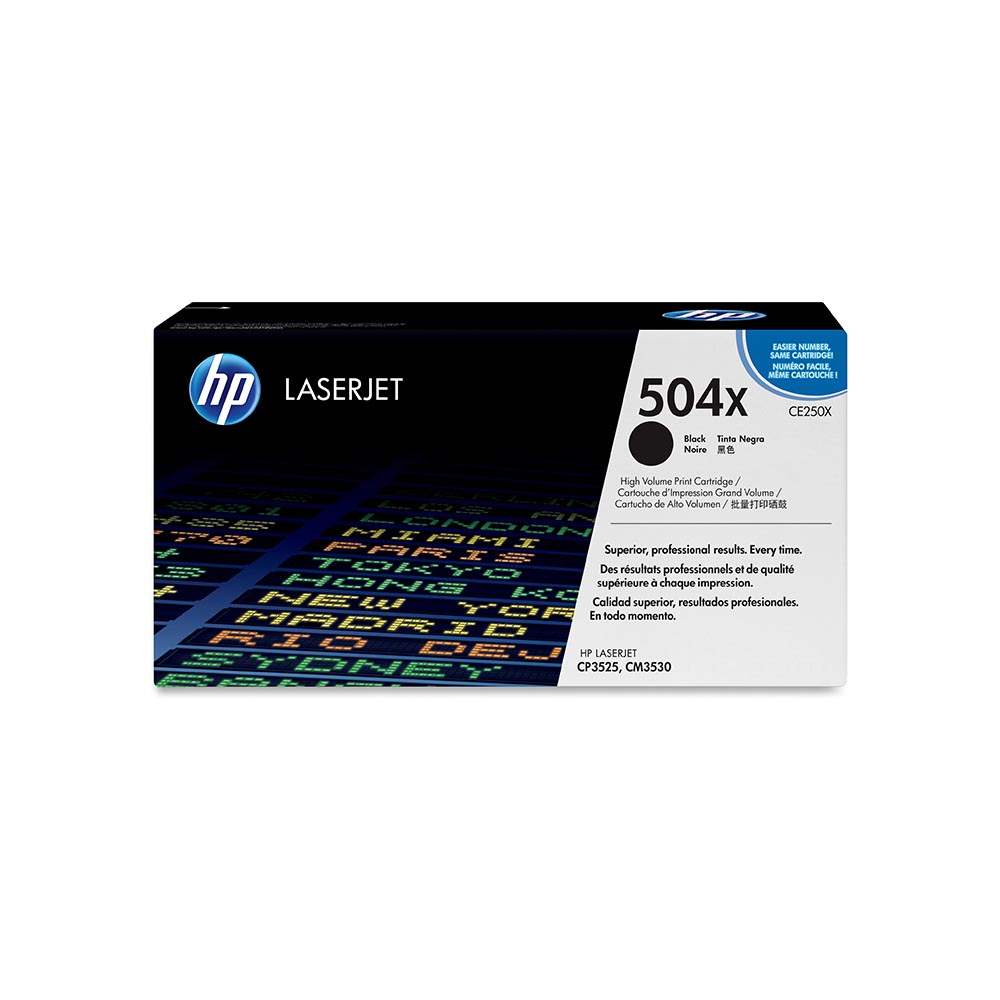 Toner HP Laser Jet 504X, CE250X