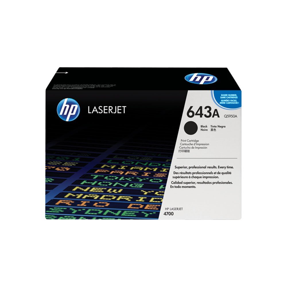 Toner HP Color Laser Jet 643A, Q5950A