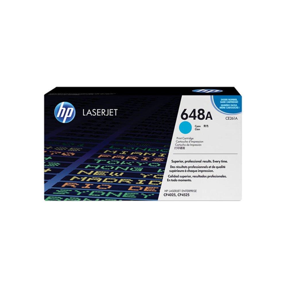 Toner HP Color Laser Jet 648A, CE261A CY - cyan