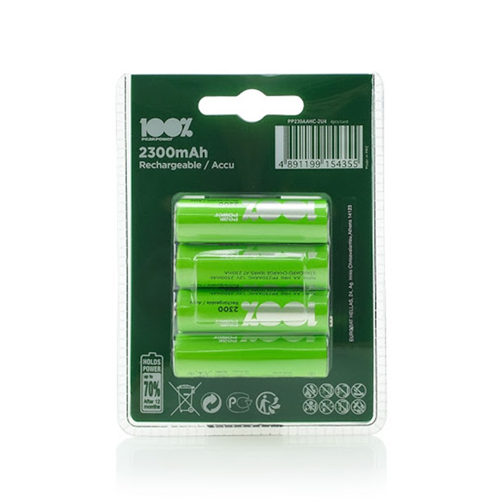 Punjiva baterija GP AA 2300mAh 1/4