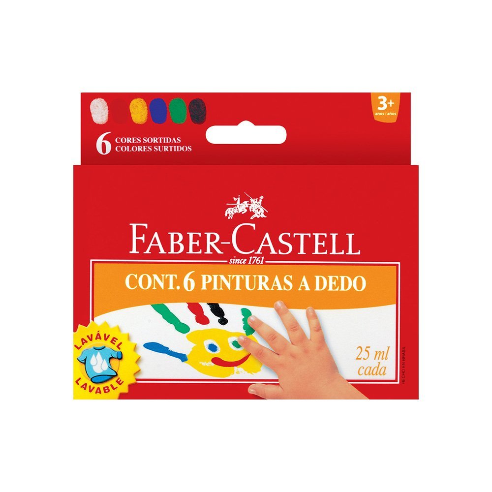 Tempere Faber Castell za decu do 3 godine 1/6 160402