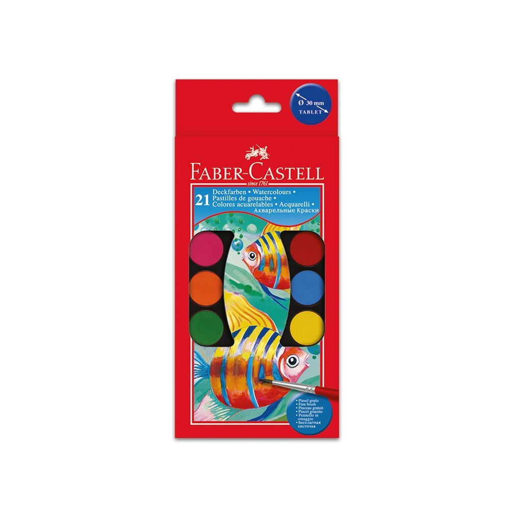 Vodene boje Faber Castell veće 1/21 125021