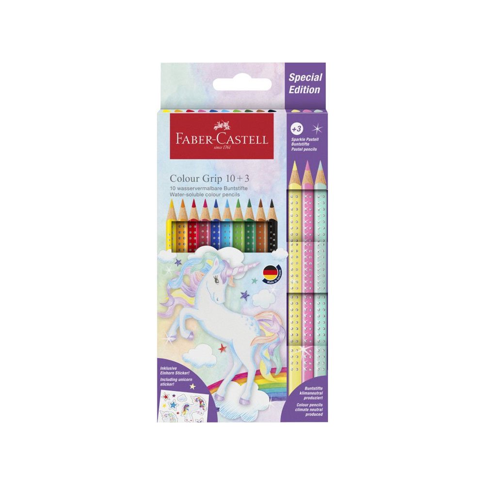 Drvene bojice Faber Castell GRIP 1/10 Unicorn+3 Sparkle 2015420