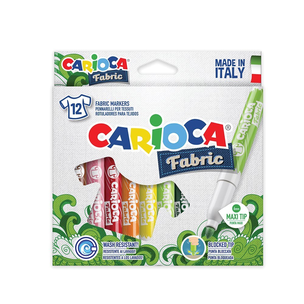 Flomaster Carioca Fabric (za tekstil) 1/12 40957