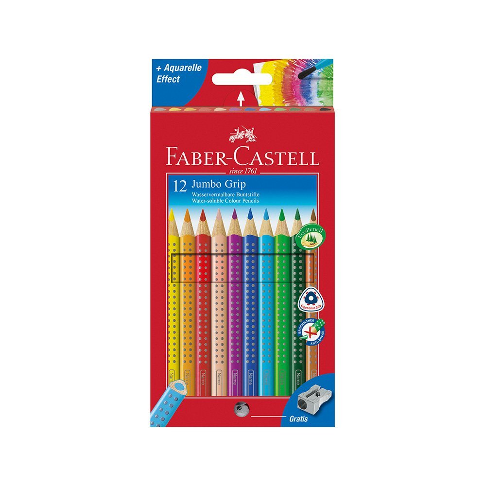 Drvene bojice Faber Castell Grip Jumbo 1/12