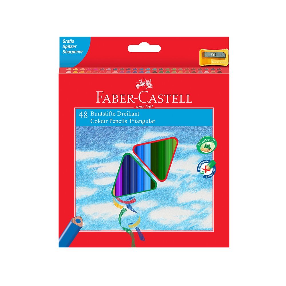 Drvene bojice Faber Castell ECO Triangular 1/48