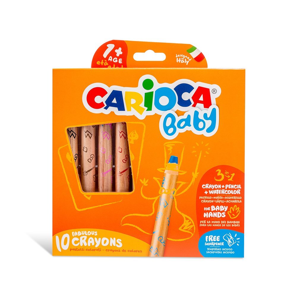 Voštane boje Carioca Baby 3in1 1/10 42818